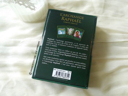 Cartes Oracle L'Archange Raphaël de Doreen Virtue