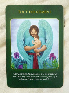 Cartes Oracle L'Archange Raphaël de Doreen Virtue