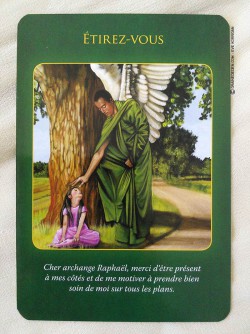 Cartes Oracle L'Archange Raphaël de Doreen Virtue