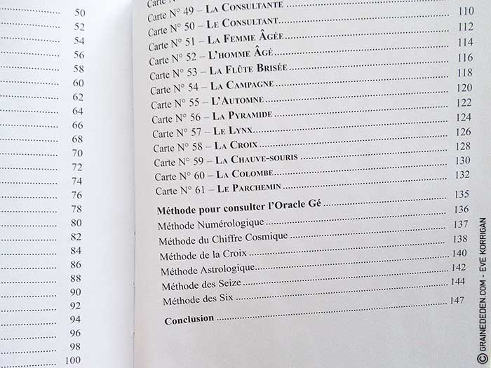 L'Oracle Gé de Gérard Barbier : Avis présentation et review