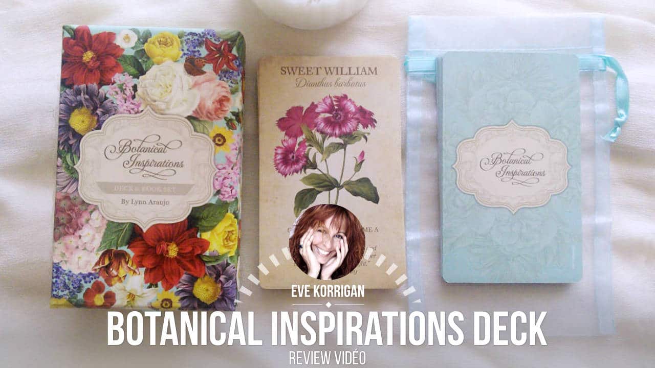 Review des Cartes Botanical Inspirations Deck (Video)